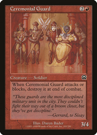 Ceremonial Guard - The List - Innistrad: Crimson Vow - Cardsphere